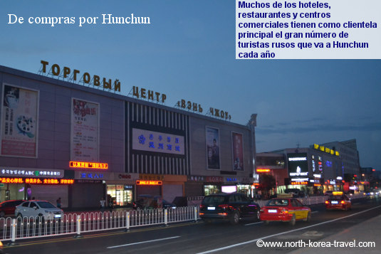 Hunchun China - ciudad cerca de Corea del Norte y Rusia